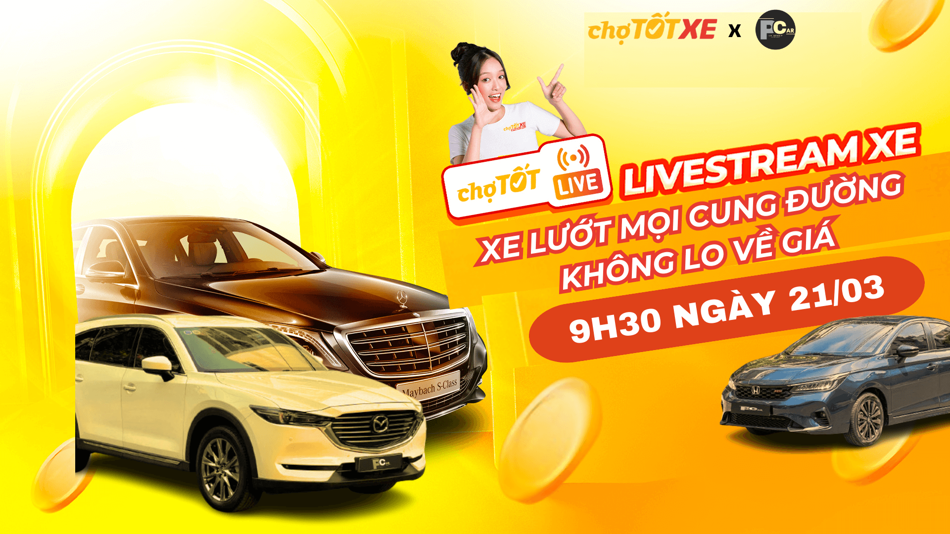 Chợ Tốt x PCar Auto (21/03/2025 09:30)